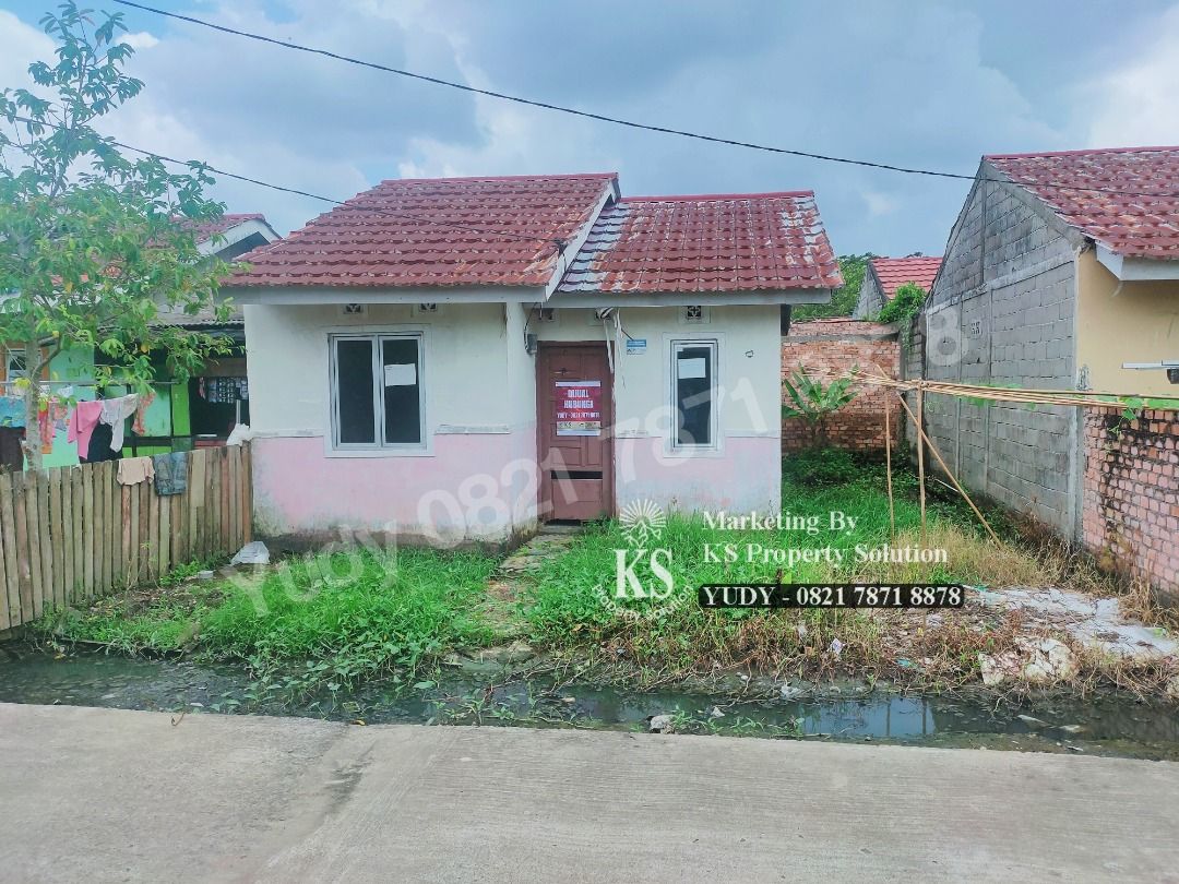 Rumah Subsidi padat penduduk di Perumahan Bumi Langgeng Sejahtera ...