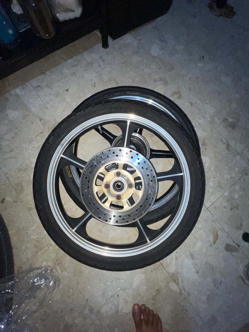 rxz rim, Motorcycles, Motorcycle Accessories on Carousell