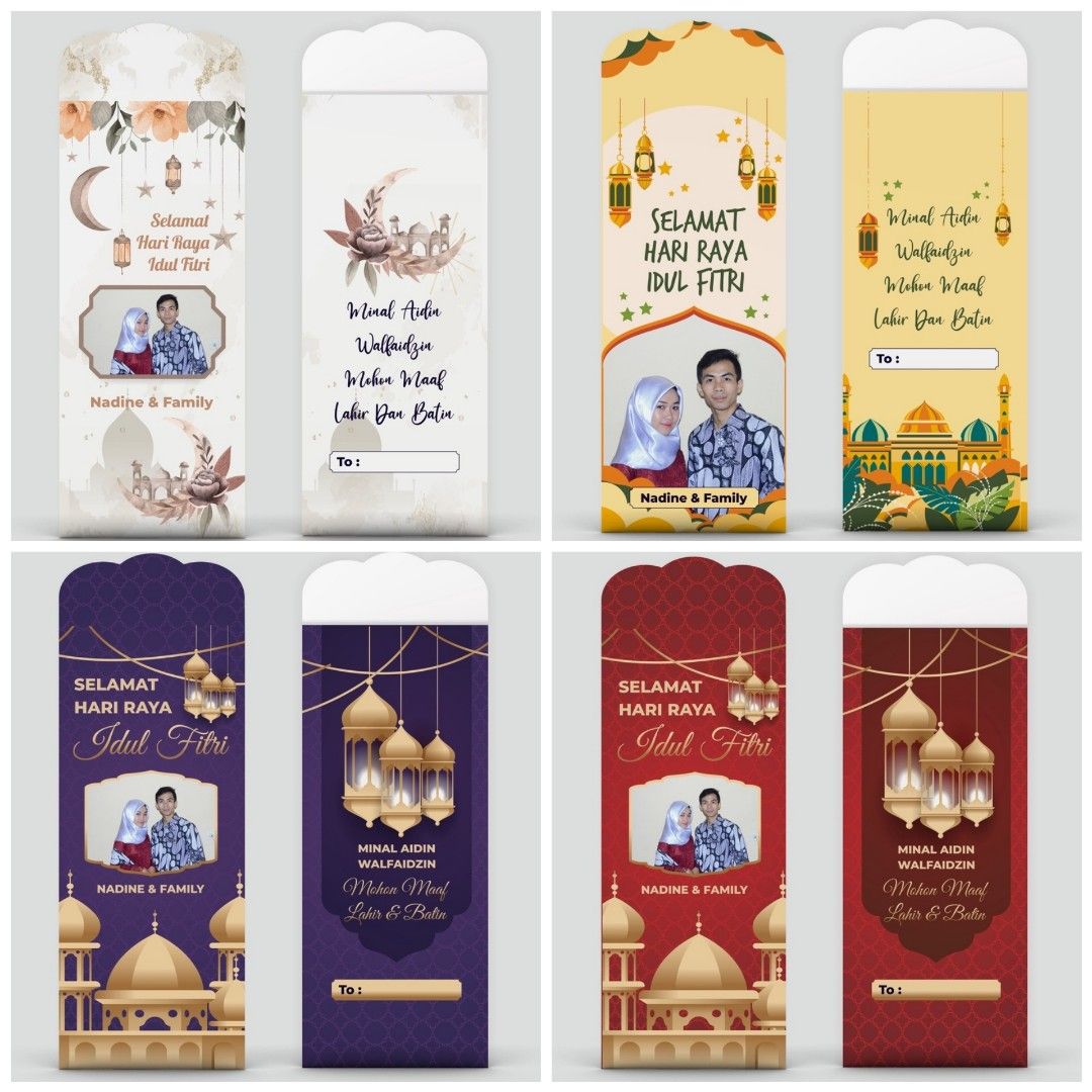Sampul raya / sampul hari raya / sampul raya customize /sampul hari ...