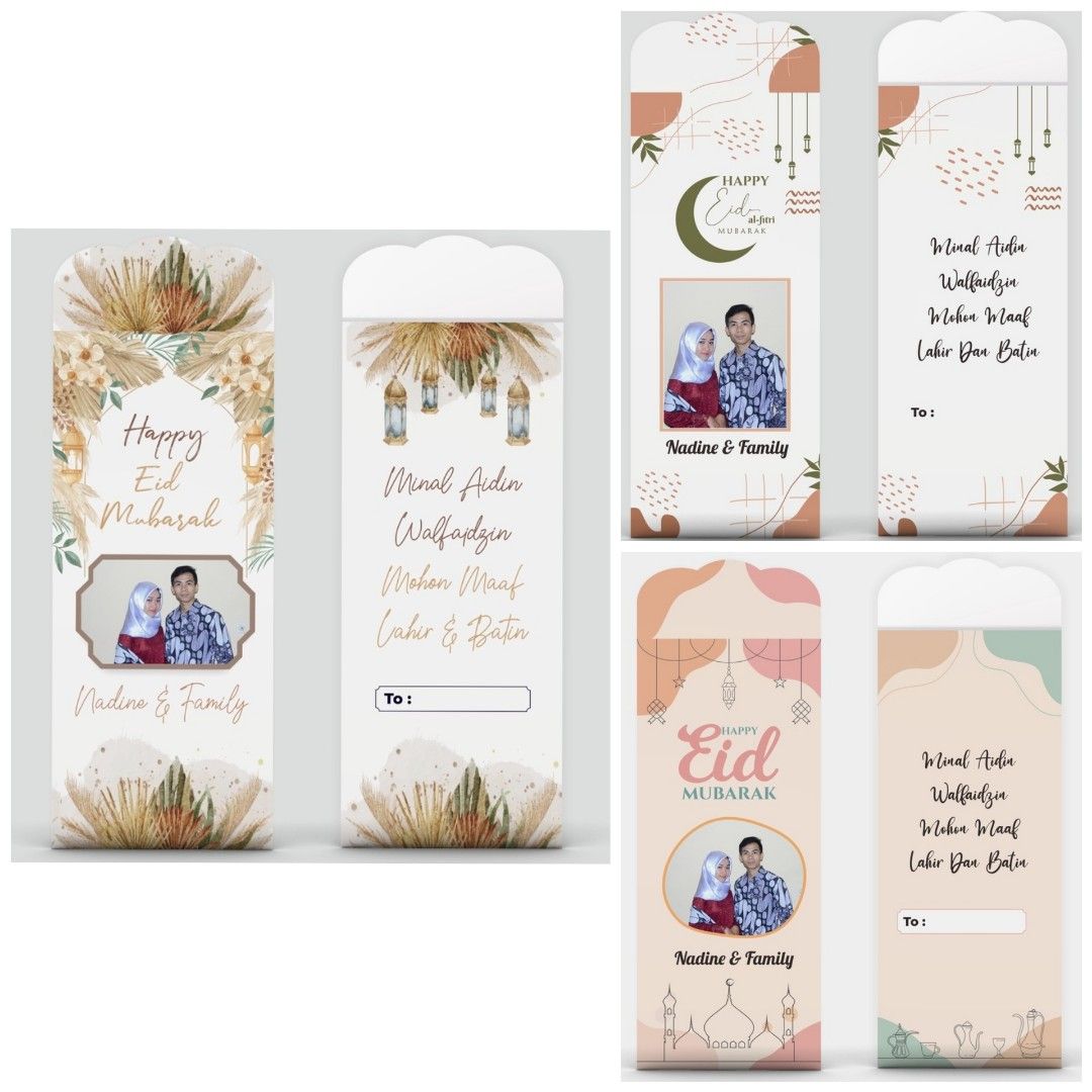Sampul raya / sampul hari raya / sampul raya customize /sampul hari ...
