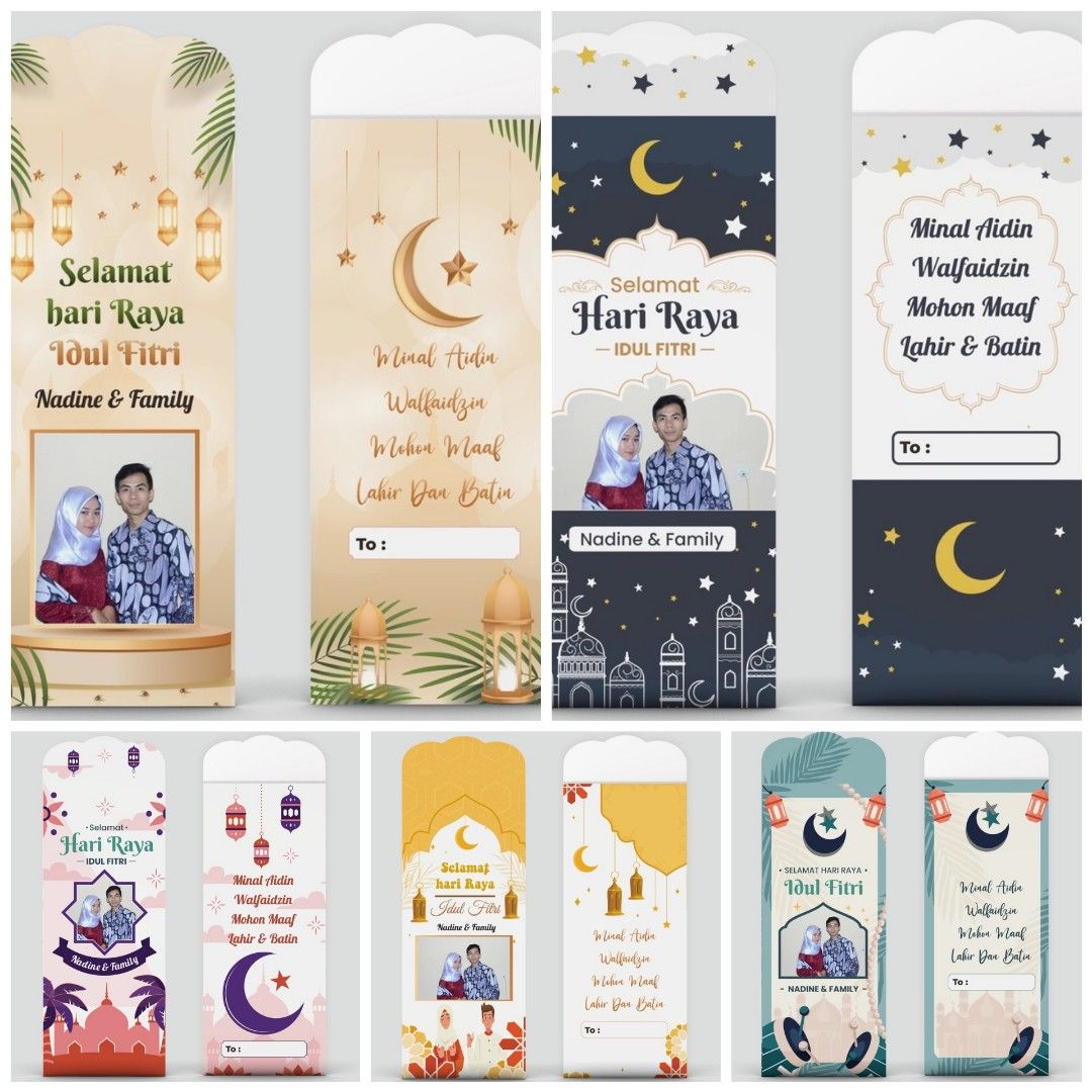 Sampul raya / sampul hari raya / sampul raya customize /sampul hari ...