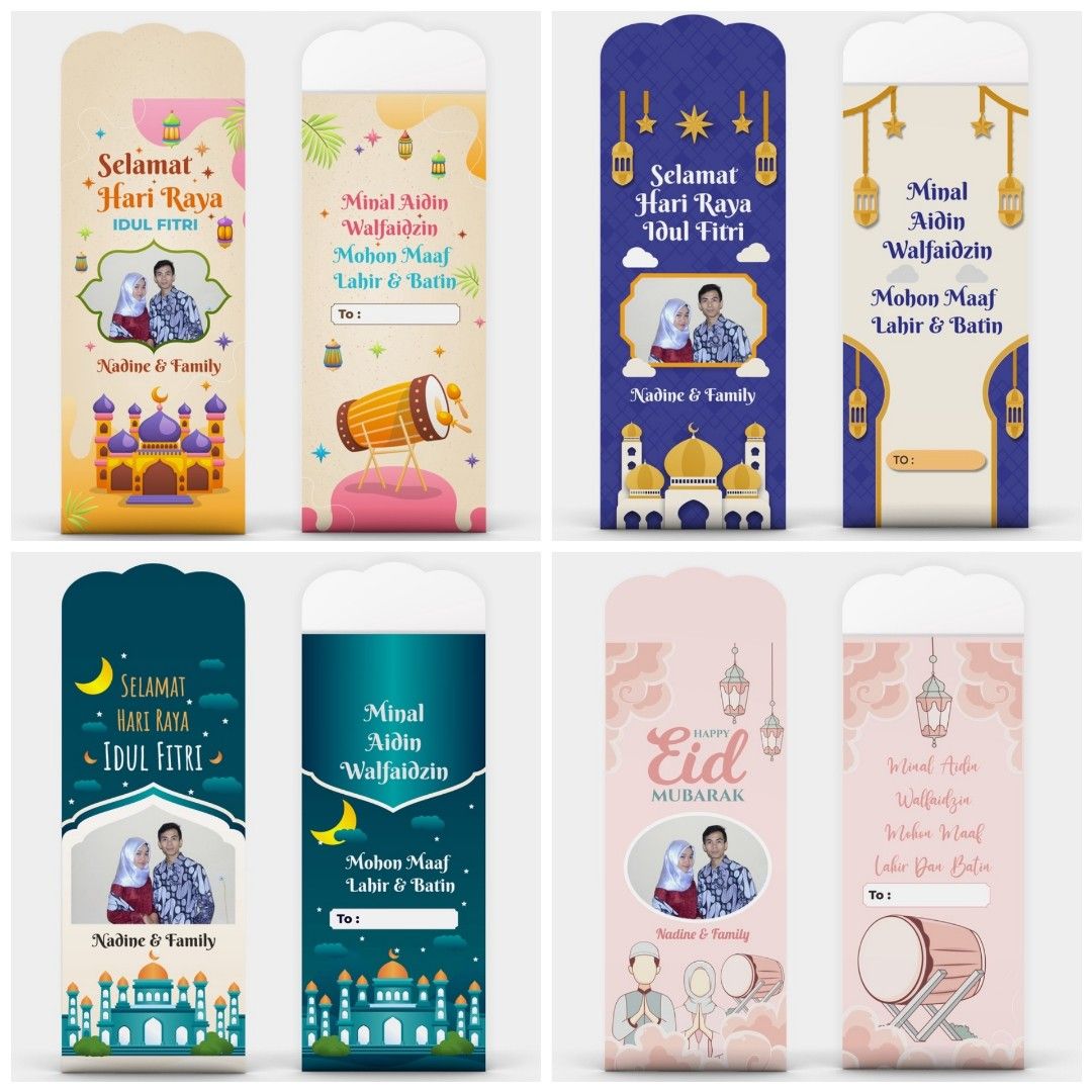 Sampul raya / sampul hari raya / sampul raya customize /sampul hari ...
