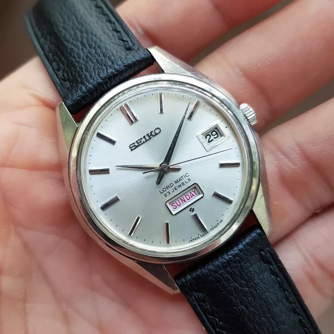 Seiko Lord Matic 5606-7060, Men's Fashion, Watches & Accessories ...