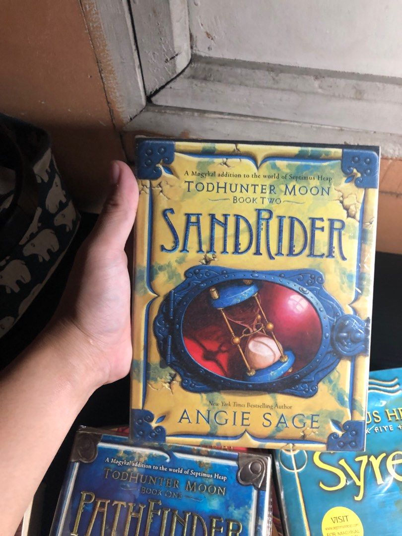 Septimus Heap Book Series + TodHunter Moon Book 1&2 on Carousell