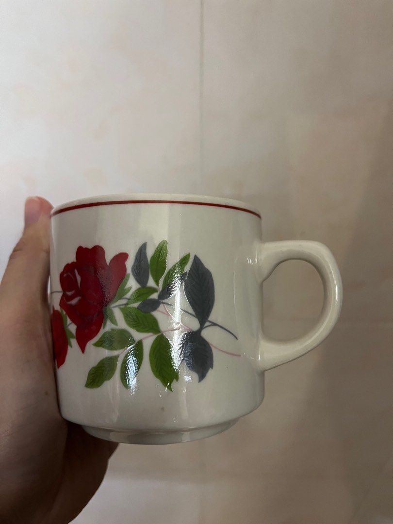 Set Cawan Tea Set, Furniture & Home Living, Kitchenware & Tableware ...