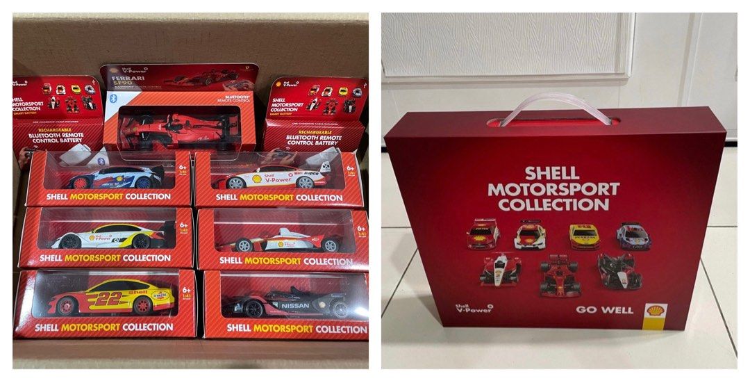 Shell Vpower Motorsport full set with box, Hobbies & Toys, Toys & Games ...