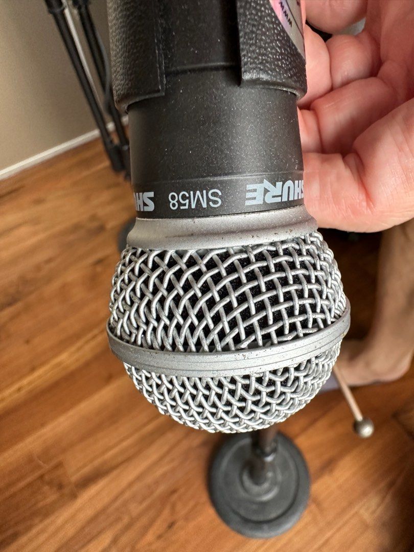 Shire SM58 voice mic, Audio, Microphones on Carousell