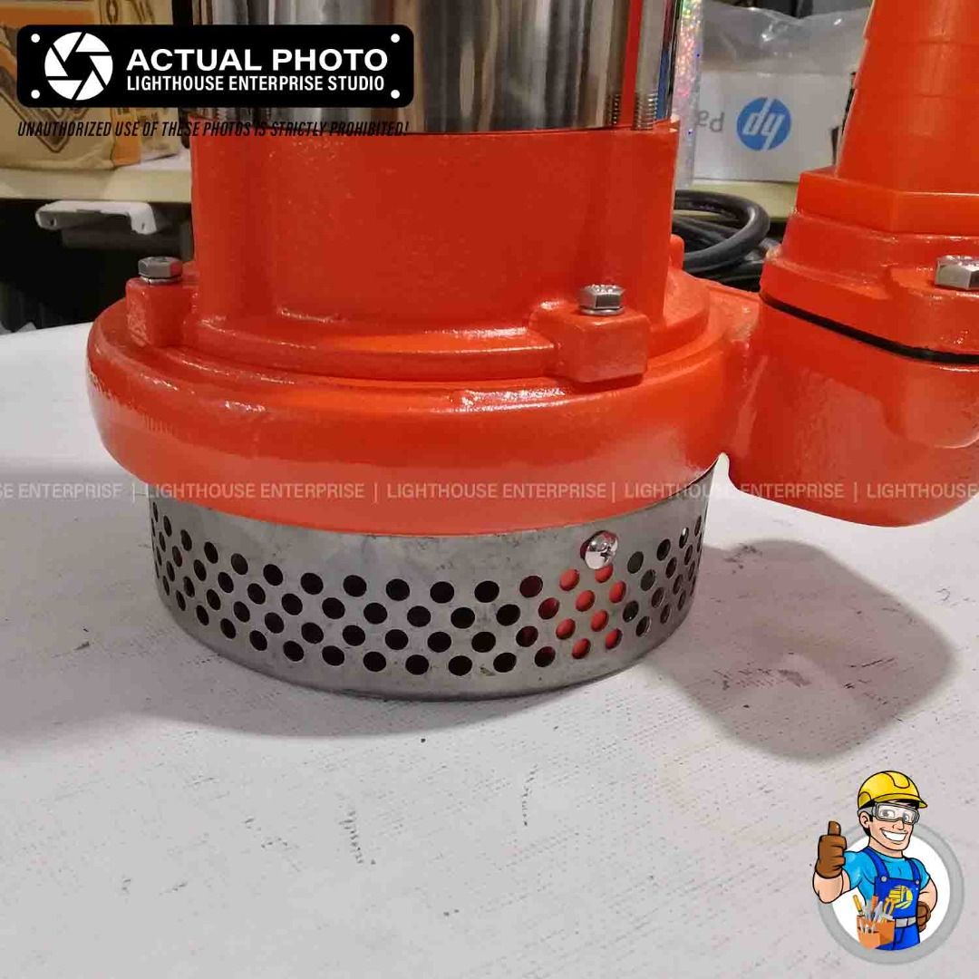 SHOWFOU Submersible Drainage Pump / Sewage Submersible Pump (1/2HP, 1HP ...