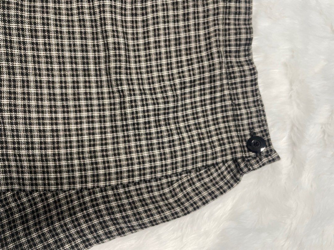 SKORT PALDA checkered for kids/women on Carousell