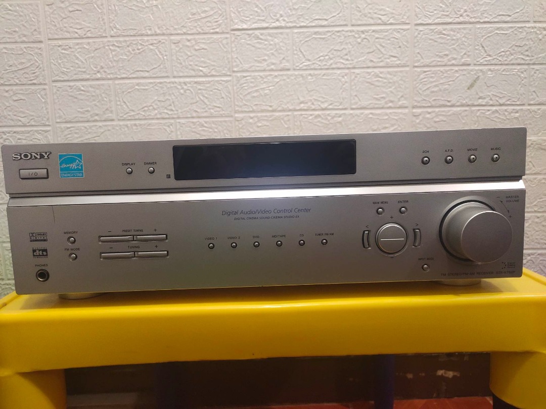 SONY AM - FM RECEIVER & AMPLIFIER STR - K760P, Audio, Soundbars ...