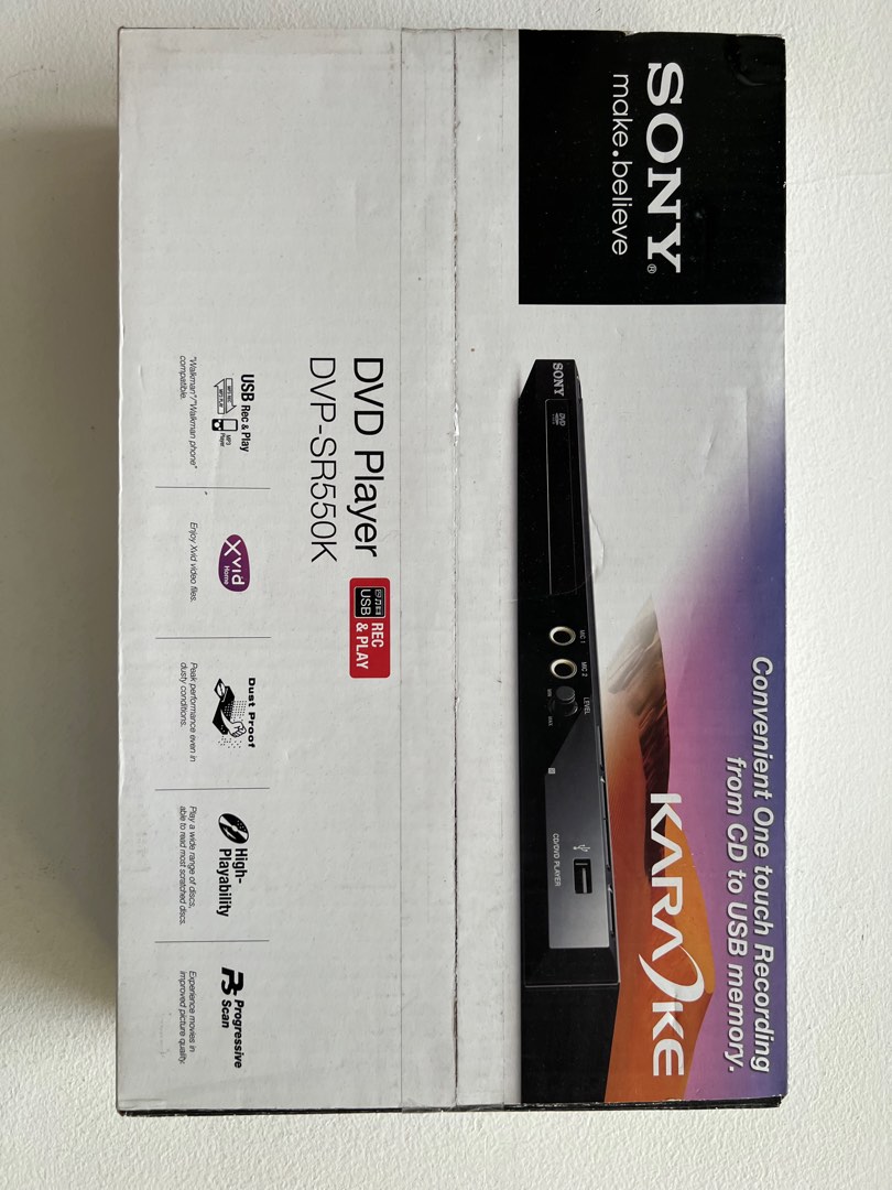 Sony DVD player and recorder, Hobbies & Toys, Music & Media, CDs & DVDs ...