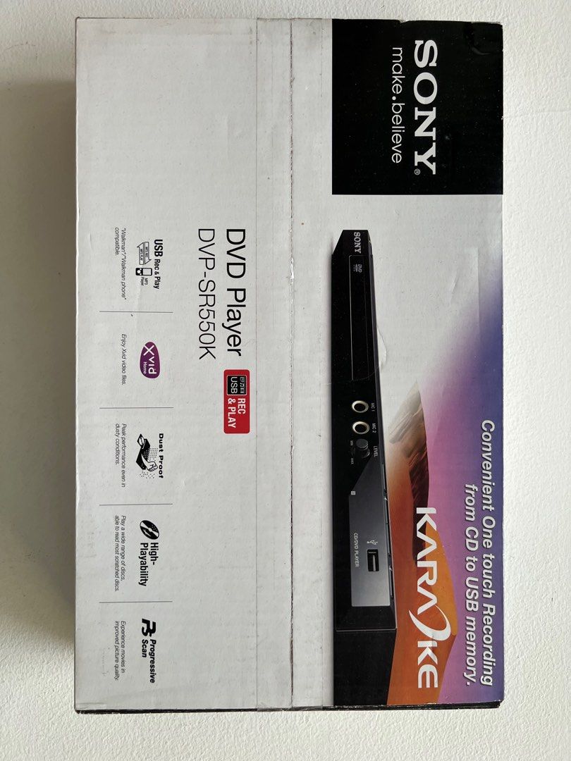 Sony DVD player and recorder, Hobbies & Toys, Music & Media, CDs & DVDs ...