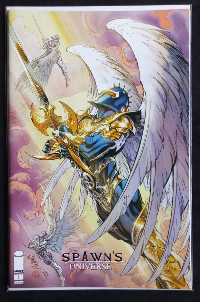 Spawn's Universe OS J. Scott Campbell Variant (2021), Hobbies & Toys, Books & Magazines, Comics ...