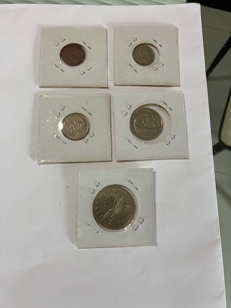 Spore First Series Coins 1967 Semi Set, Hobbies & Toys, Memorabilia ...