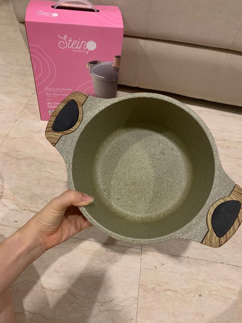 Stein Cookware Diamond Granite 20cm, Kitchen & Appliances di Carousell