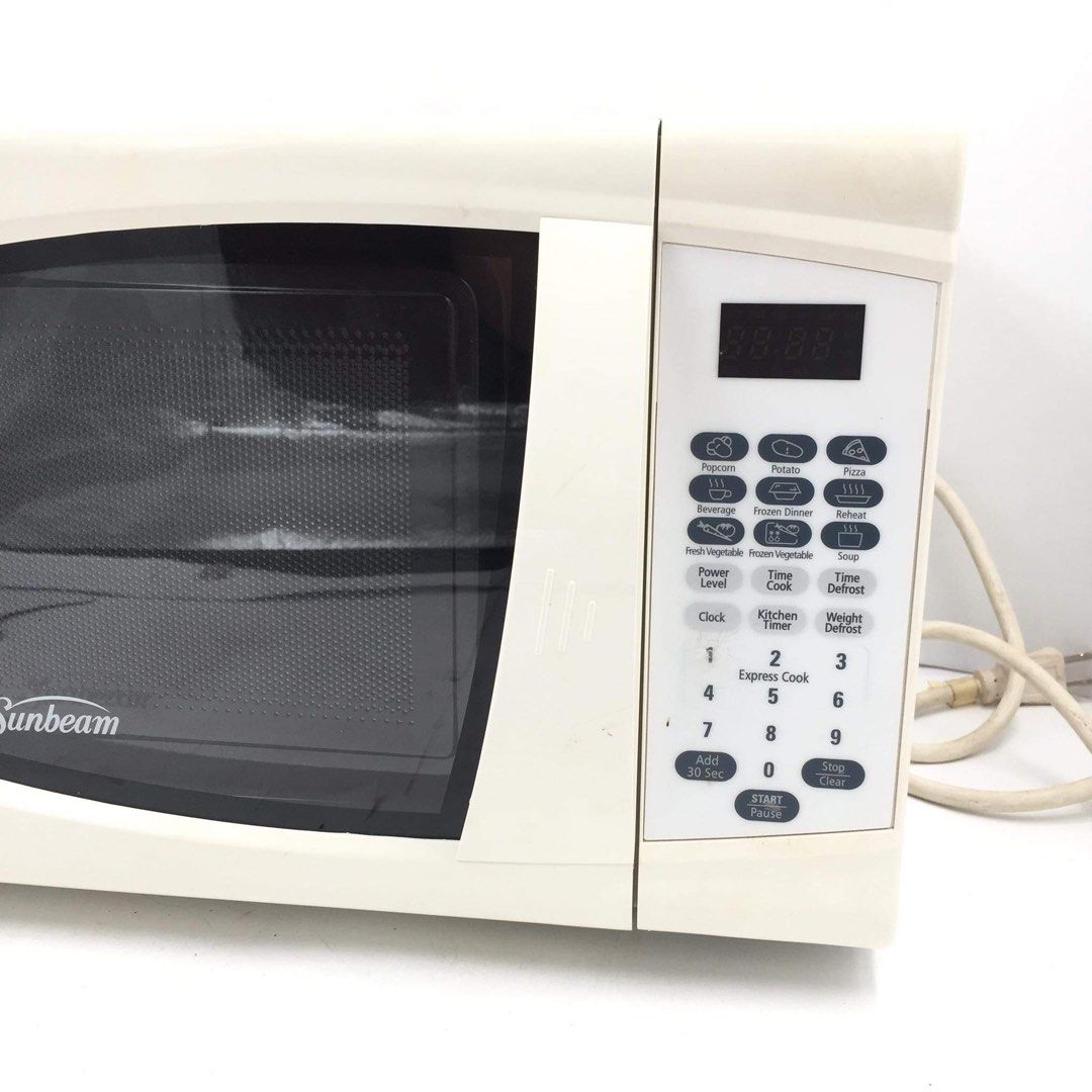 SUNBEAM 0.7 Cu. Ft. 700 Watt Microwave Oven, TV & Home Appliances ...