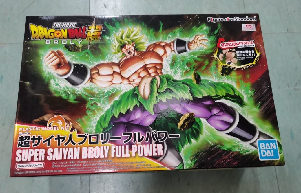 SUPER SAIYAN BROLY FULL POWER DRAGON BALL SUPER BROLY FIGURE-RISE ...