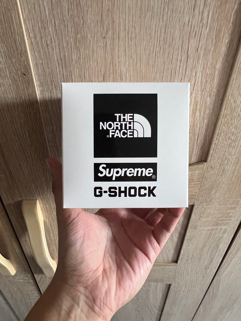 Supreme x The North Face x G-SHOCK Watch Black, Men's Fashion, Watches ...