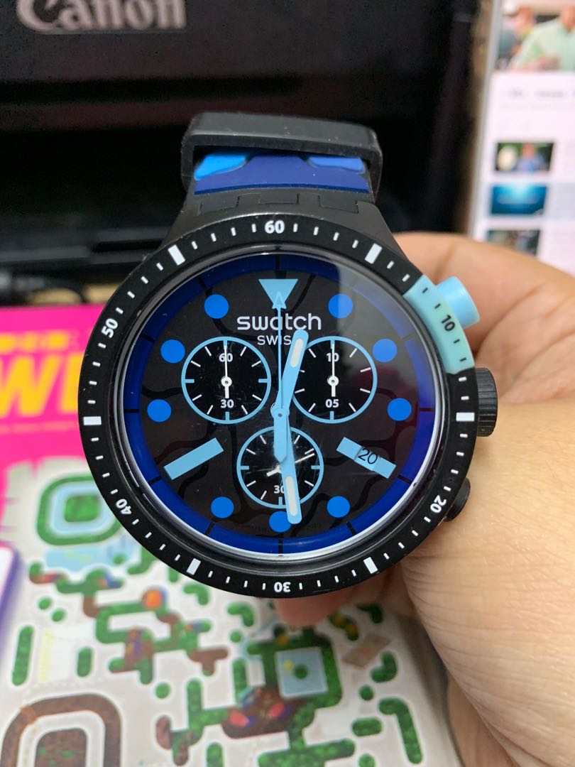 Swatch Oceanescape Watch, Men's Fashion, Watches & Accessories, Watches ...