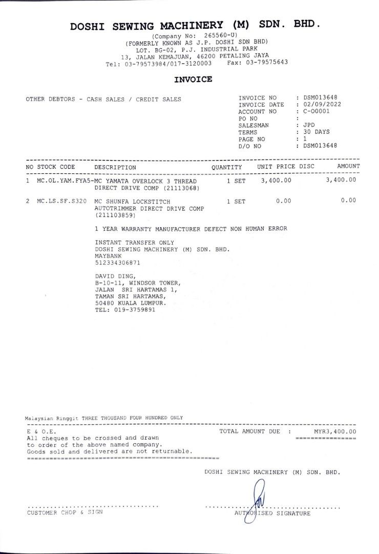 Swing Machine, Services, Others on Carousell