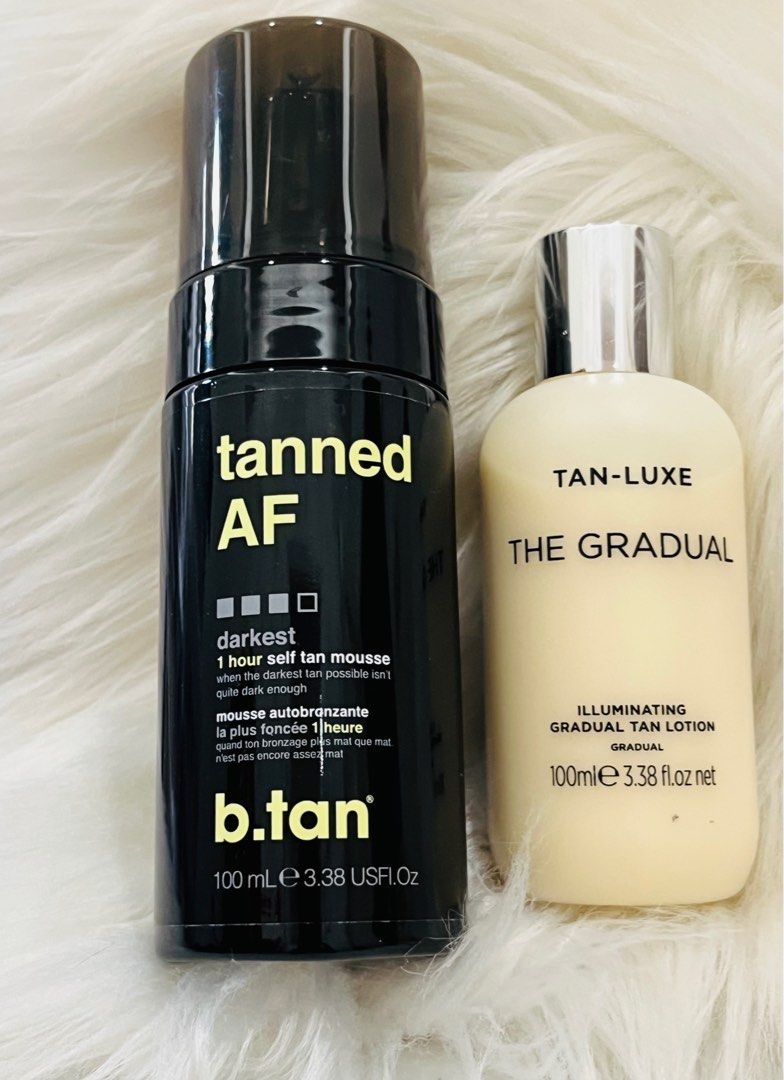TAN-LUXE THE GRADUAL LOTION/tanned AF b.tan, Beauty & Personal Care ...