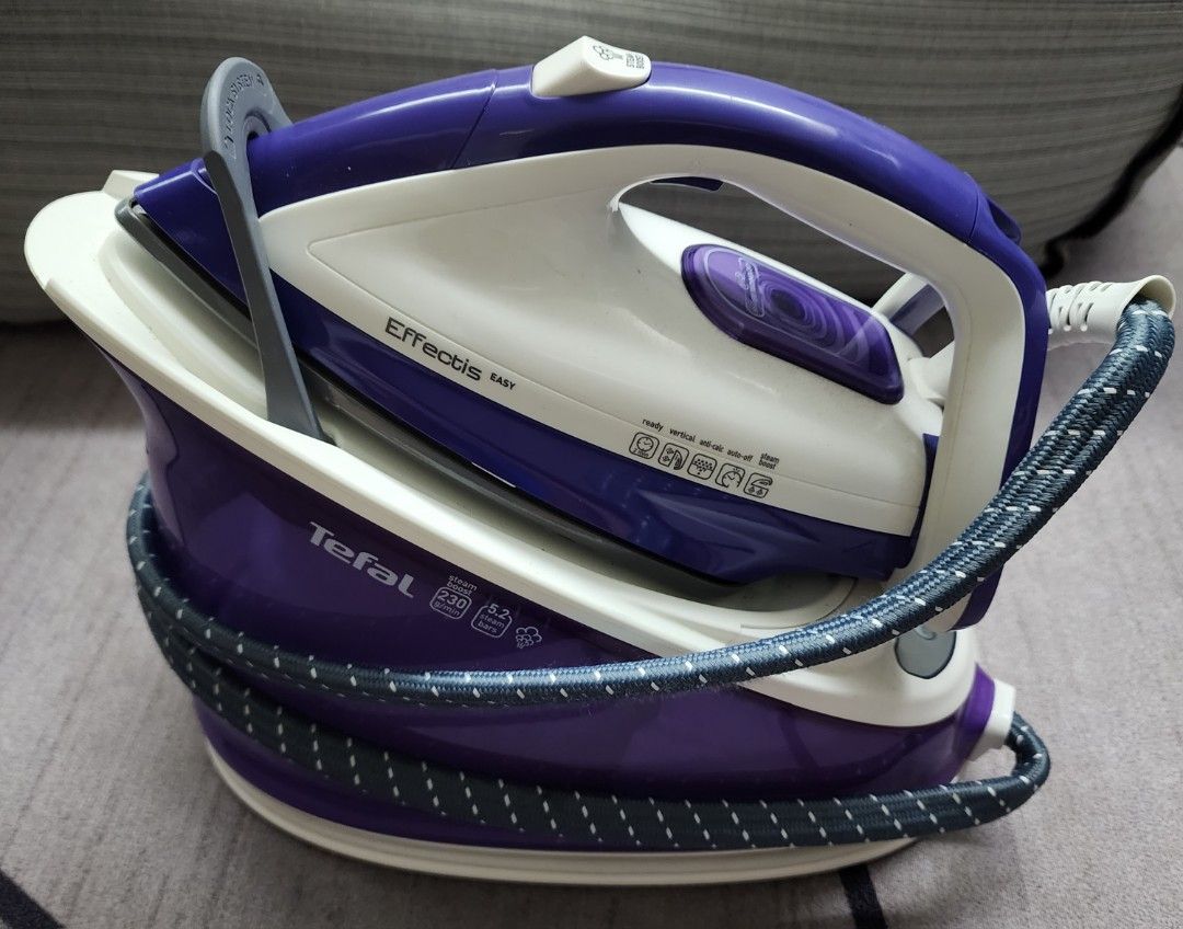 Tefal Effectis Easy Steam Station GV6770, TV & Home Appliances, Irons & Steamers on Carousell