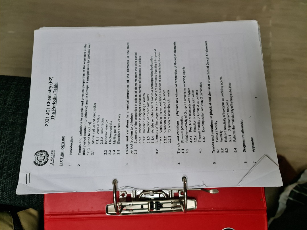 Temasek JC notes and books, Hobbies & Toys, Books & Magazines ...