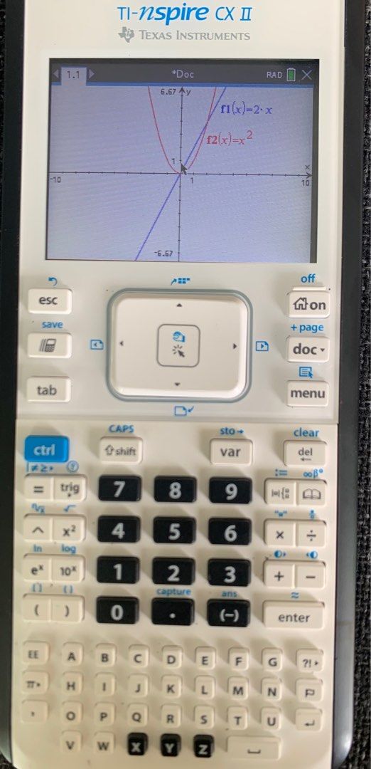 Texas Instruments TI-Nspire CX II Graphing Calculator, Computers & Tech ...