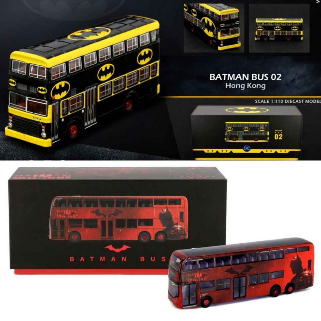 Tiny Hong Kong Batman Exclusive Buses, Hobbies & Toys, Toys & Games on ...
