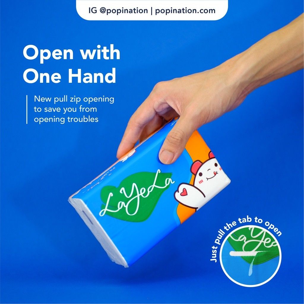 Tisu Raya Tisu Kenduri Popi LaYeLa 2ply Facial Tissue, Furniture & Home ...