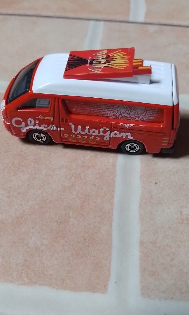 Tomica Toyota hi ace toy car on Carousell
