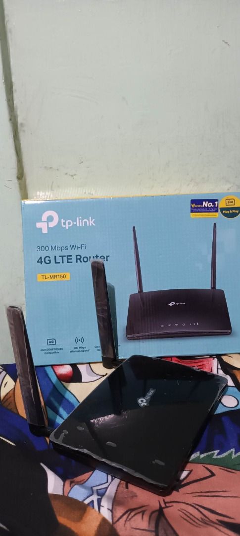 TP-Link TL-MR150 300Mbps Wireless N 4G LTE Wi-Fi Router with FREE DITO ...