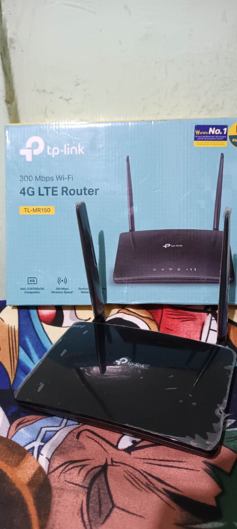 TP-Link TL-MR150 300Mbps Wireless N 4G LTE Wi-Fi Router with FREE DITO ...