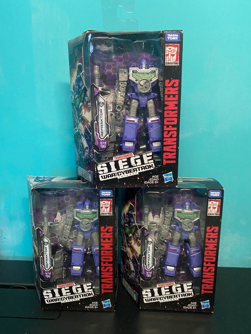 Transformers Generations War For Cybertron Siege Wfc S36 Refraktor Set 4784