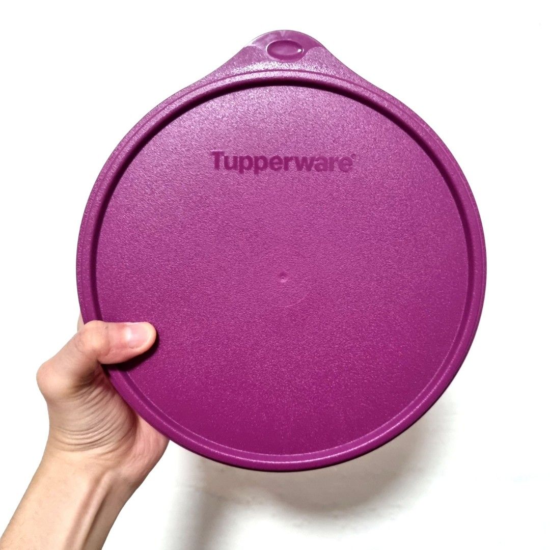 Tupperware 1.1L, 1.7L and 2.4L Stackable Textured Round Snack N Stack ...