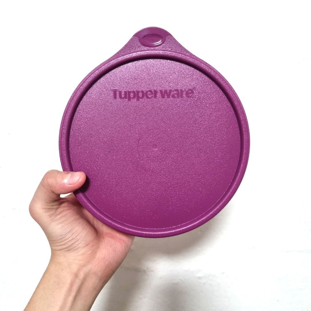 Tupperware 1.1L, 1.7L and 2.4L Stackable Textured Round Snack N Stack ...