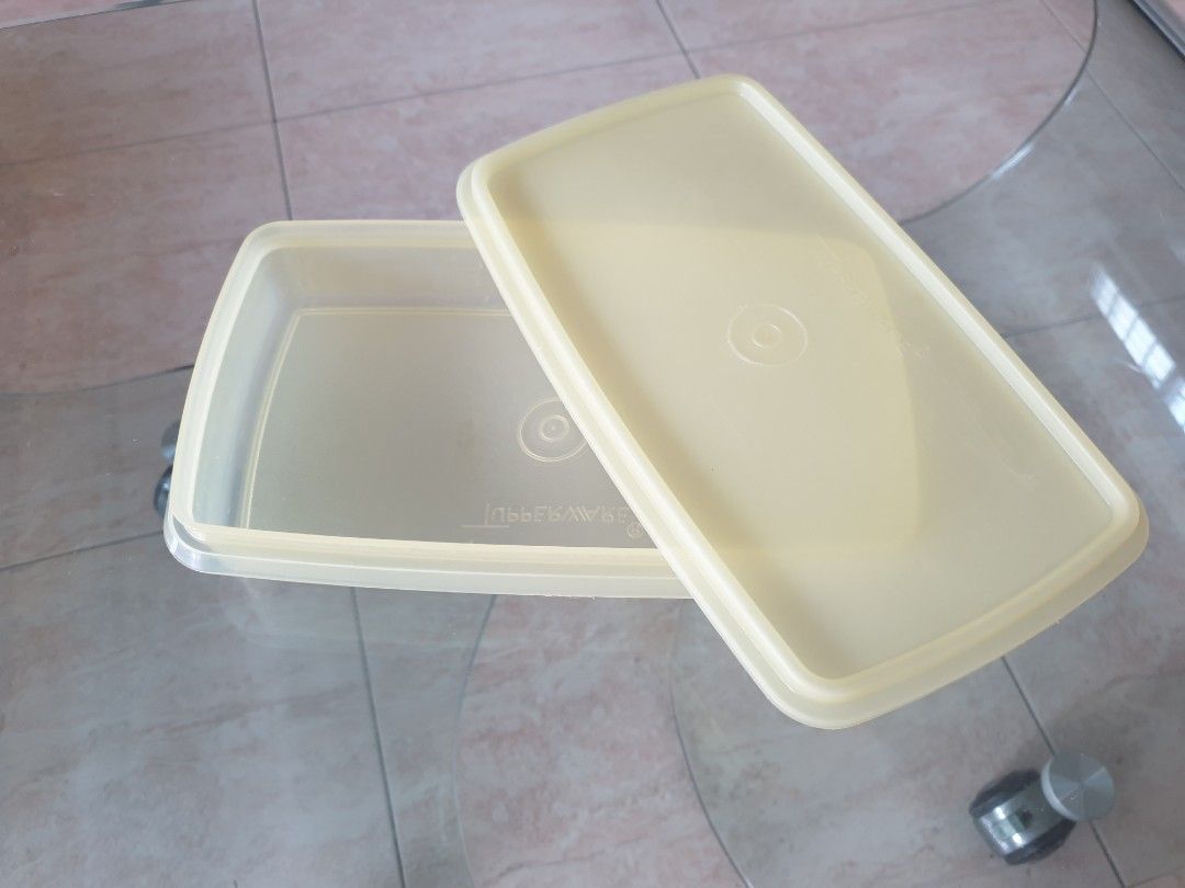 Tupperware Rectangle container, Furniture & Home Living, Kitchenware ...