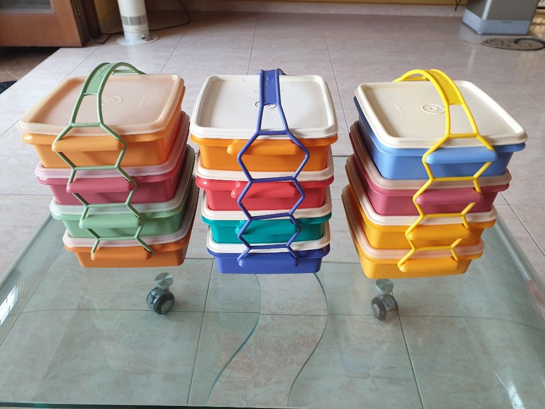 Tupperware Tingkat Containers, Furniture & Home Living, Kitchenware ...