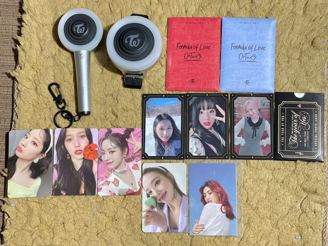 TWICE OFFICIAL MERCH on Carousell