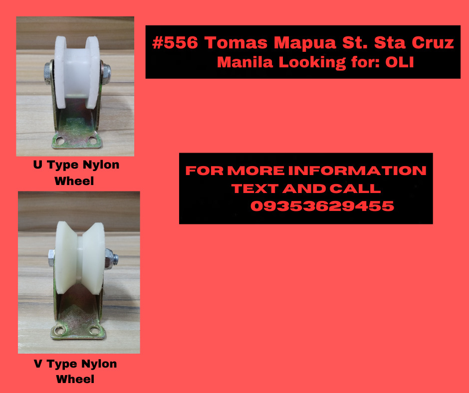 U Type Nylon Wheel & V Type Nylon Wheel on Carousell