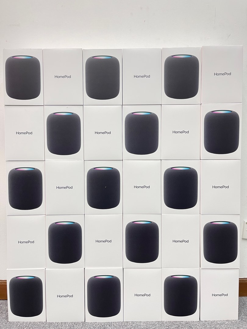 (UK PLUG) Apple HomePod 2nd gen black, Audio, Soundbars, Speakers ...