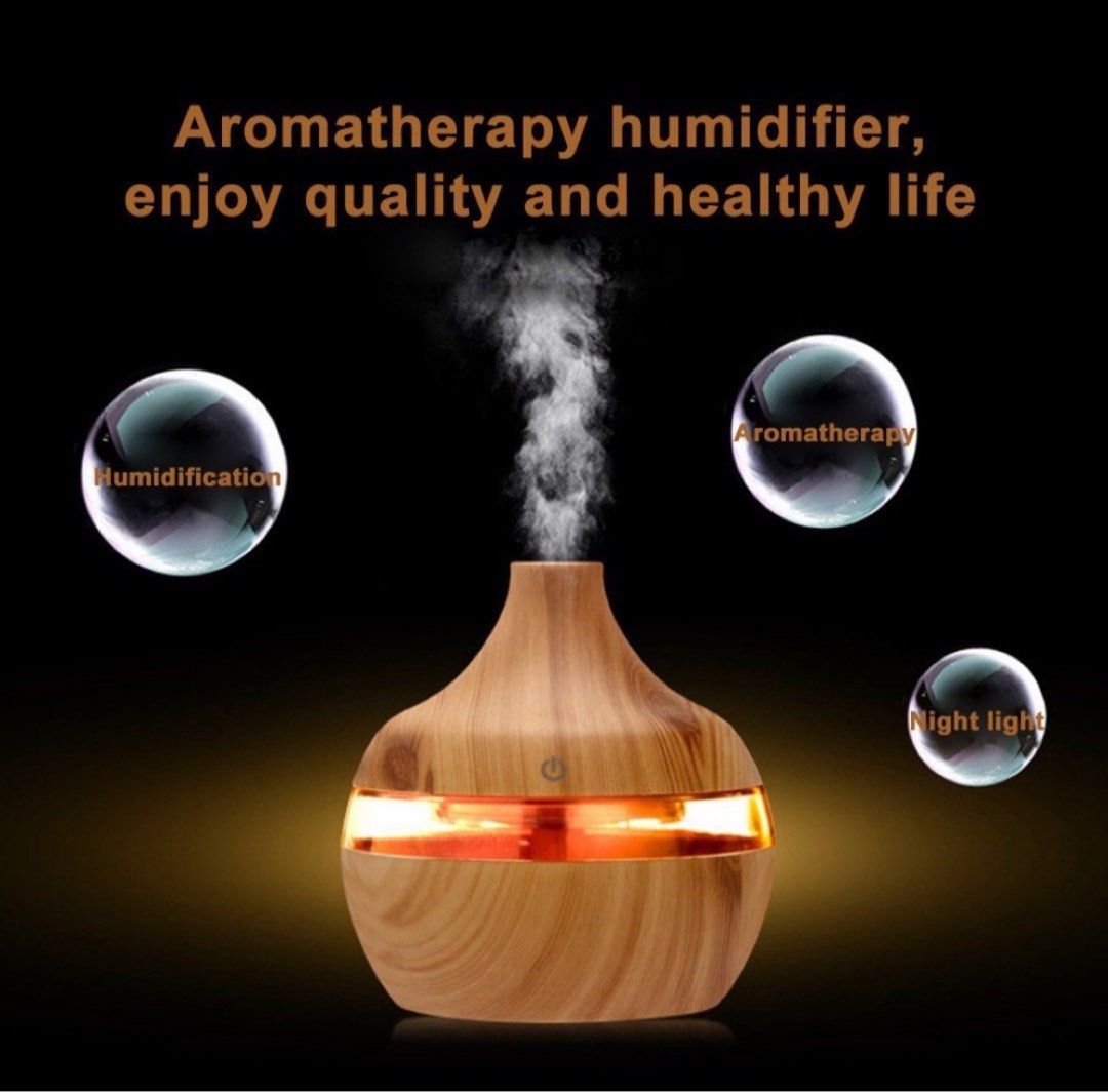 Ultrasonic aroma humidifier, TV & Home Appliances, Air Purifiers ...