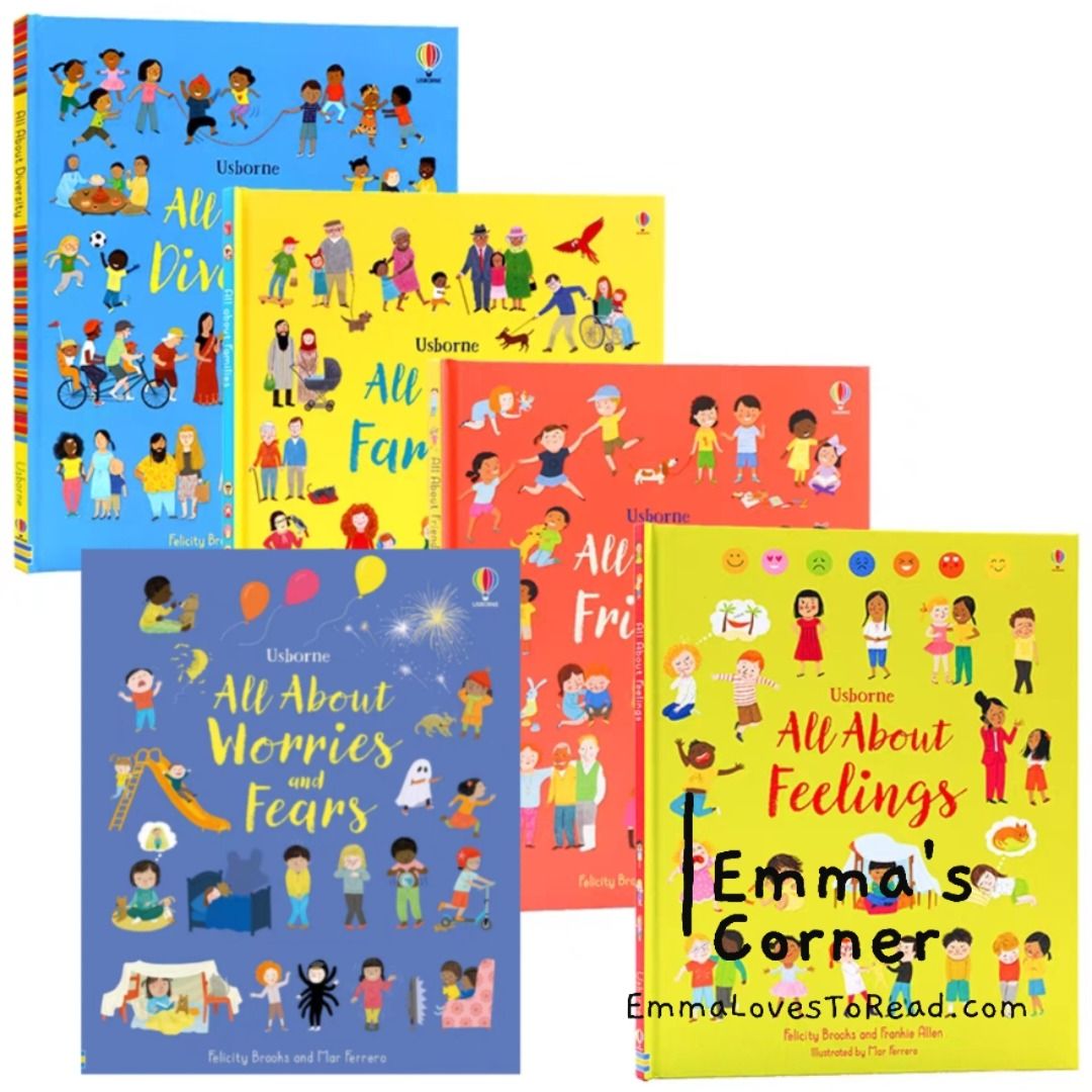 Usborne All About Series: Family, Friends, Feelings, Diversity and ...