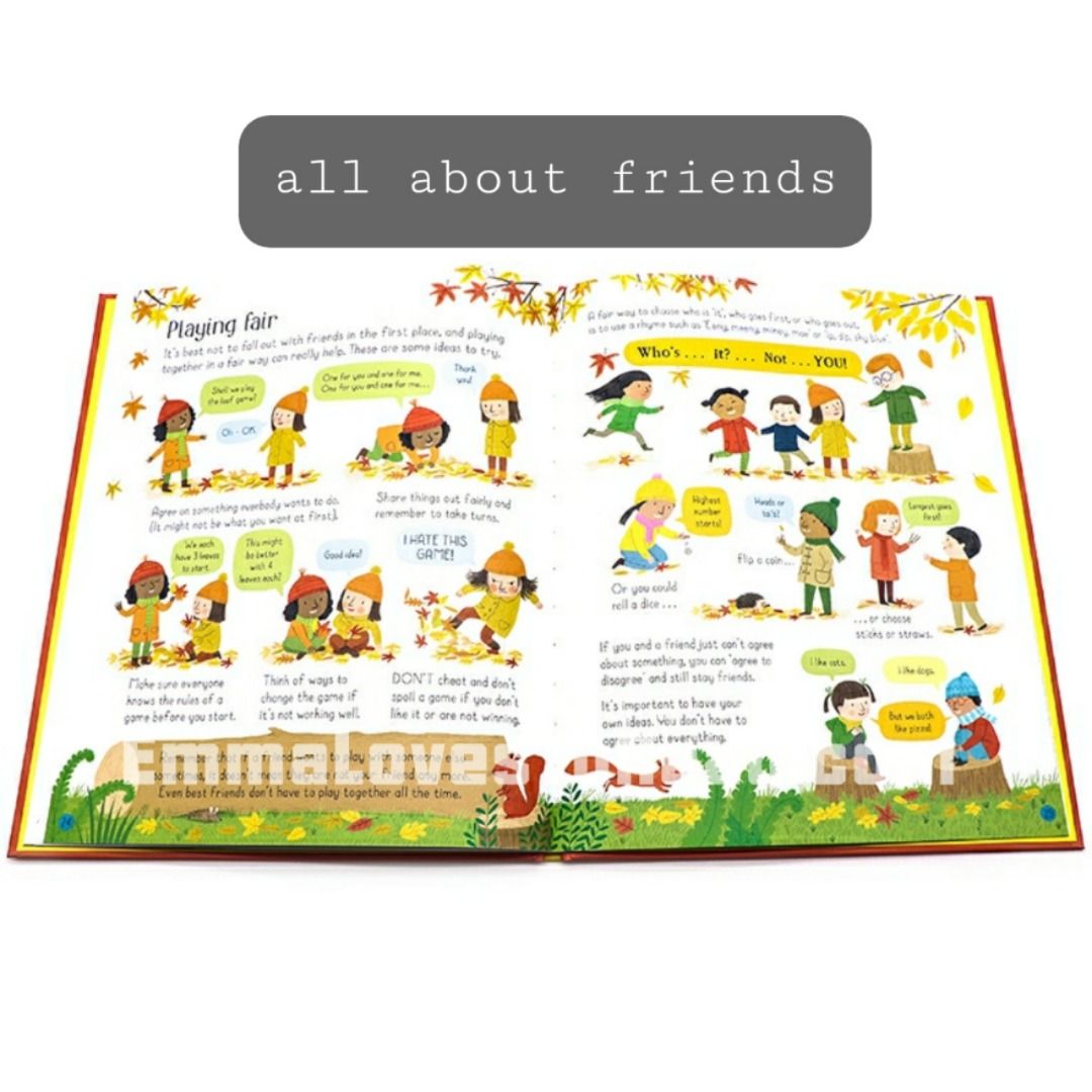 Usborne All About Series: Family, Friends, Feelings, Diversity and ...