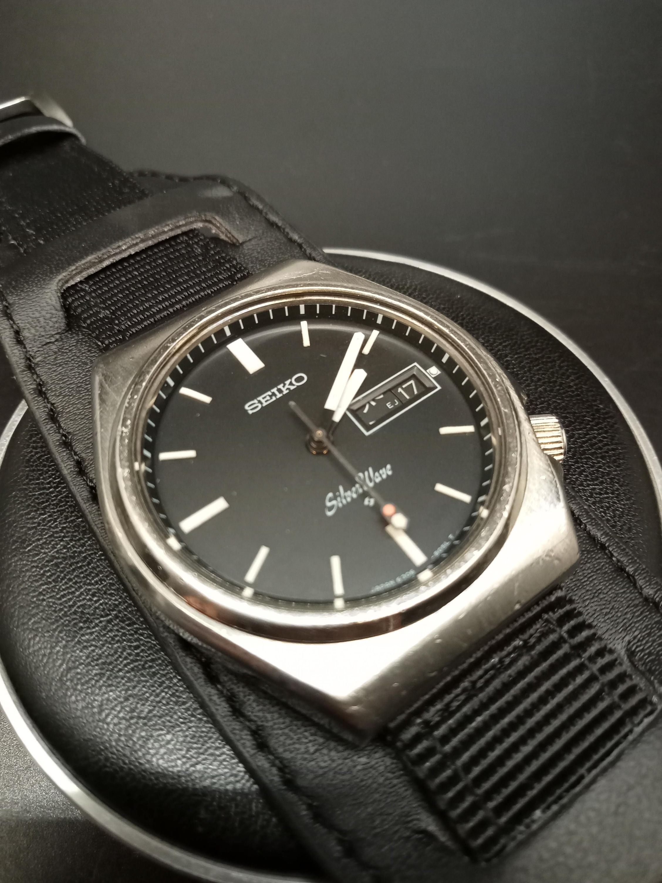 Very Rare! Vintage October 1977 Seiko 6306-8070 21J JDM Black ...