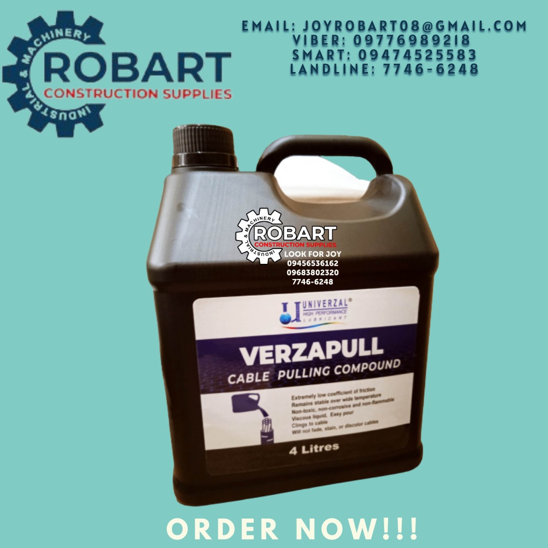 VERZAPULL CABLE PULLING COMPOUND, Commercial & Industrial, Construction ...