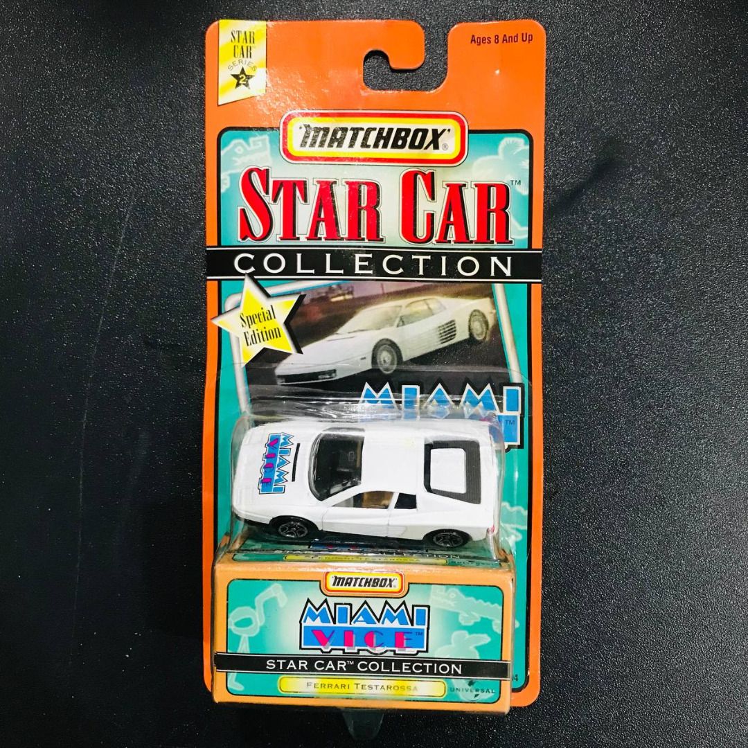 VINTAGE !!! MATCHBOX 1998 STAR CAR COLLECTION MOVIE SERIES - MIAMI VICE ...