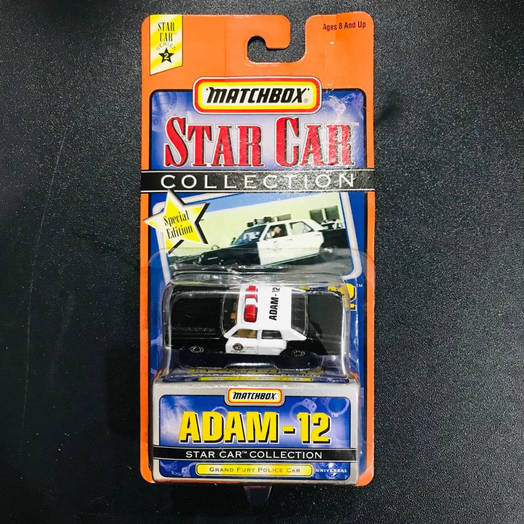 VINTAGE !!! MATCHBOX 1998 STAR CAR COLLECTION MOVIE SERIES - ADAM-12 ...