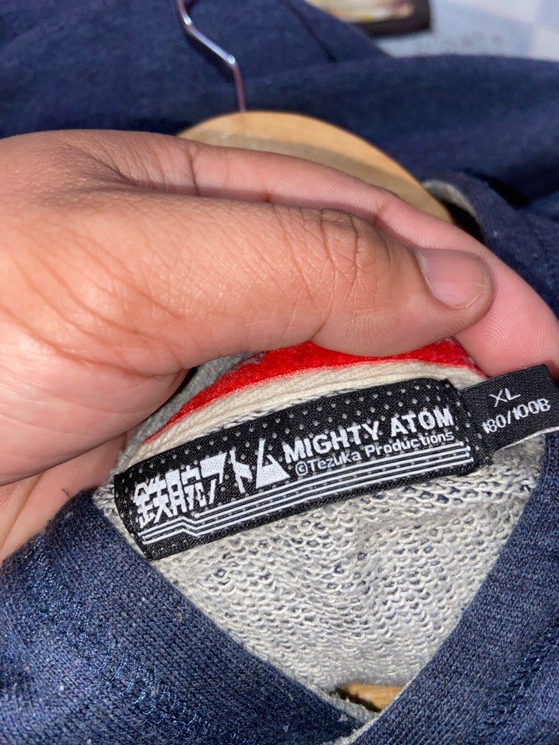 Vintage Mighty Atom AKA Astro Boy Hoodie, Men's Fashion, Coats, Jackets ...