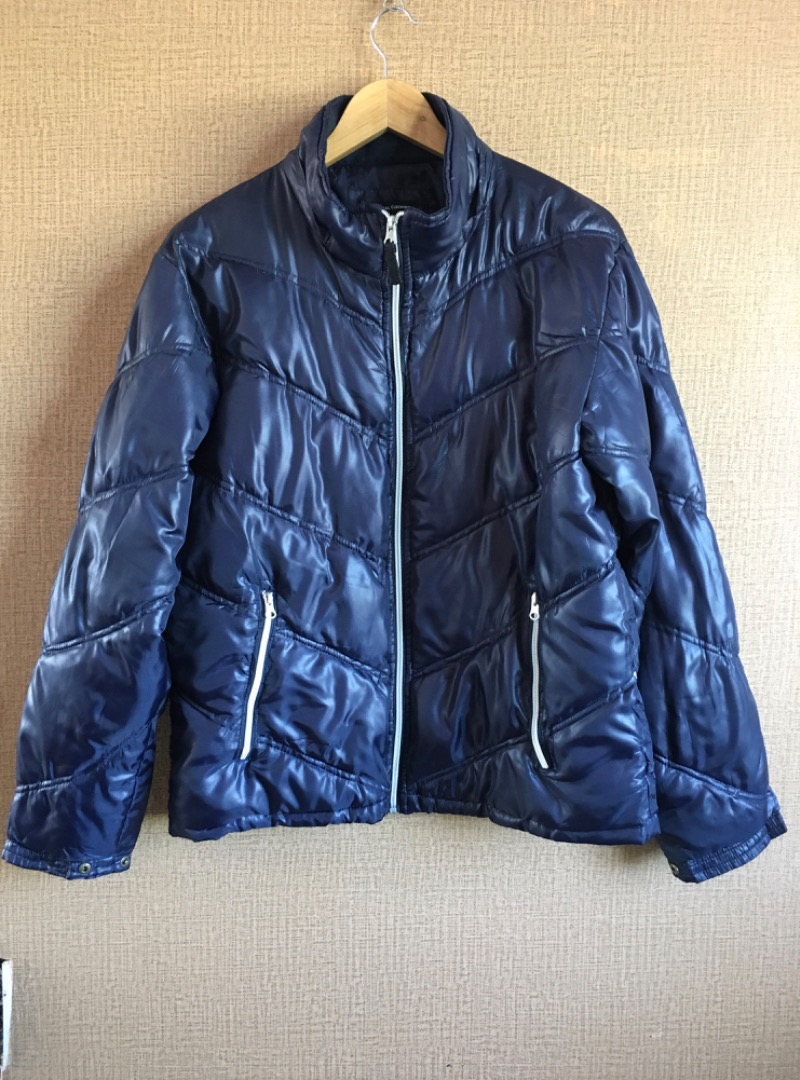 VINTAGE VIRGIN VOYAGE BLACK DOWN BOMBER JACKET on Carousell